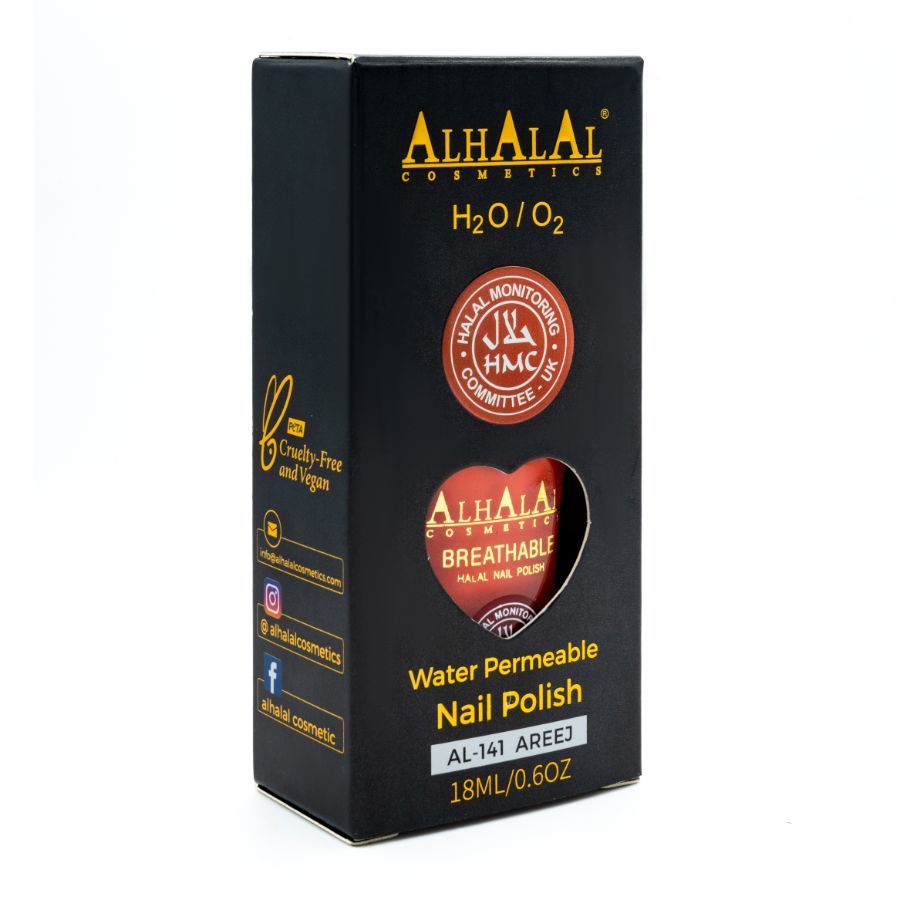 AL-141 AREEJ WATER PERMEABLE NAIL POLISH - Alhalal cosmetics