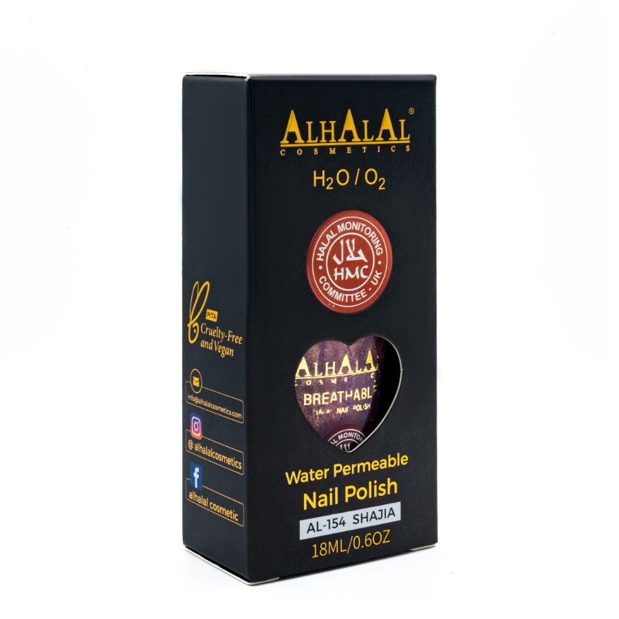 AL-154 SHAJIA WATER PERMEABLE NAIL POLISH - Alhalal cosmetics